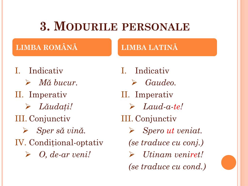 PPT - Categoriile gramaticale ale verbului; recunoaşterea unui verb în ...
