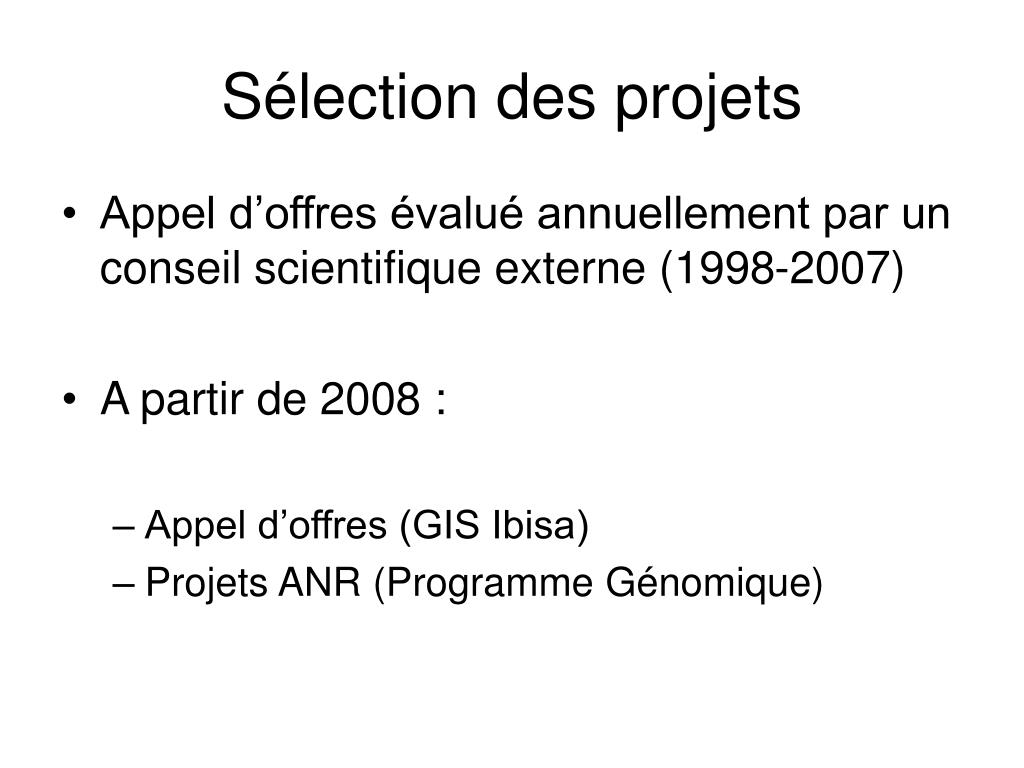 PPT - Le séquençage à grande échelle au Genoscope Stratégies actuelles ...