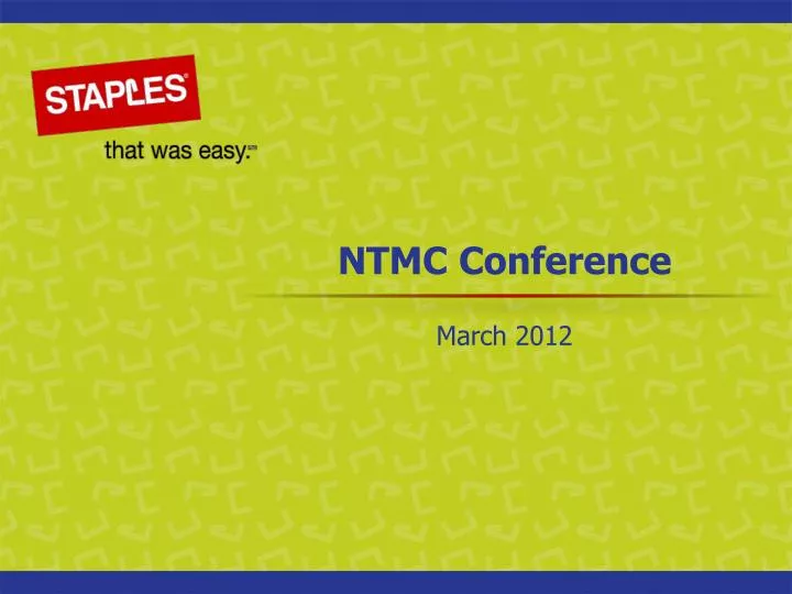 PPT - NTMC Conference PowerPoint Presentation, free download - ID:4683419