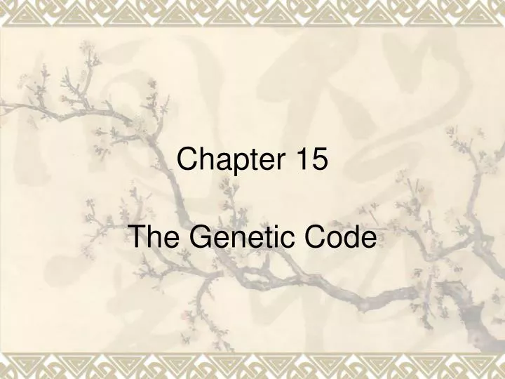 PPT - Chapter 15 PowerPoint Presentation, free download - ID:4683576