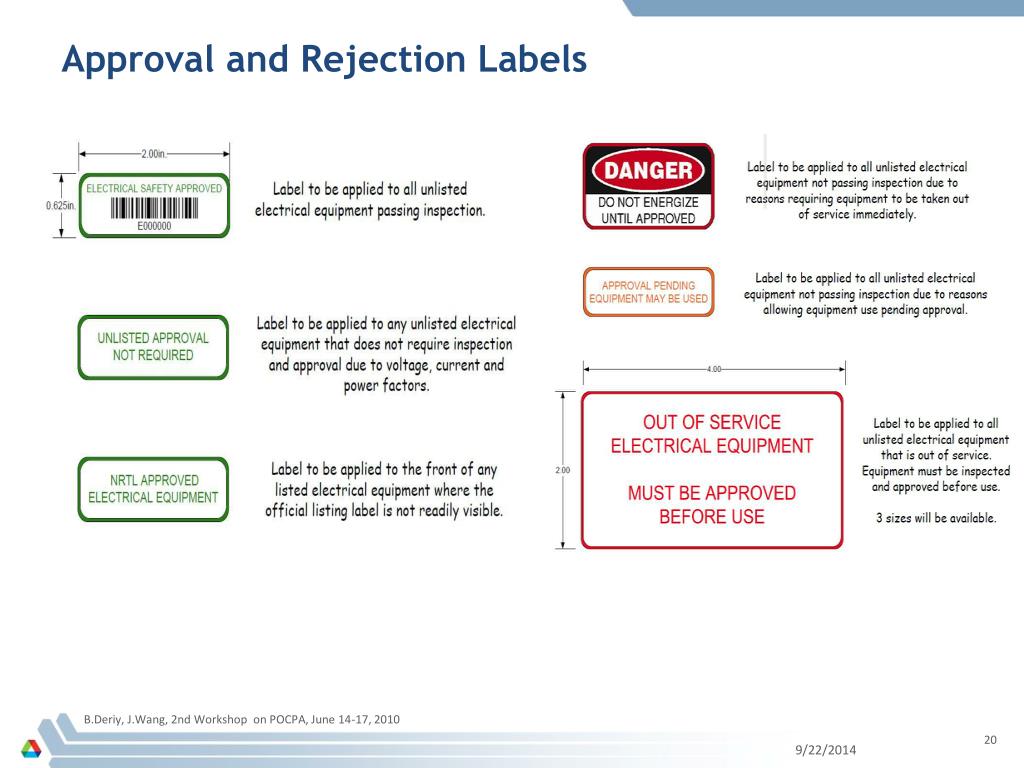PPT - Integrated Safety Management and Electrical Equipment Inspection ...