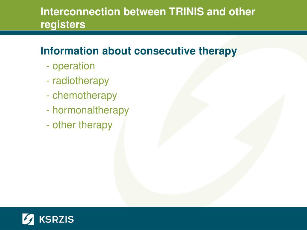 PPT - National Health Registers and TRINIS in KSRZIS PowerPoint ...