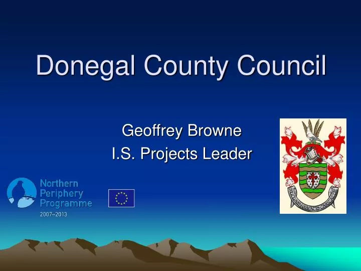 PPT - Donegal County Council PowerPoint Presentation, free download ...