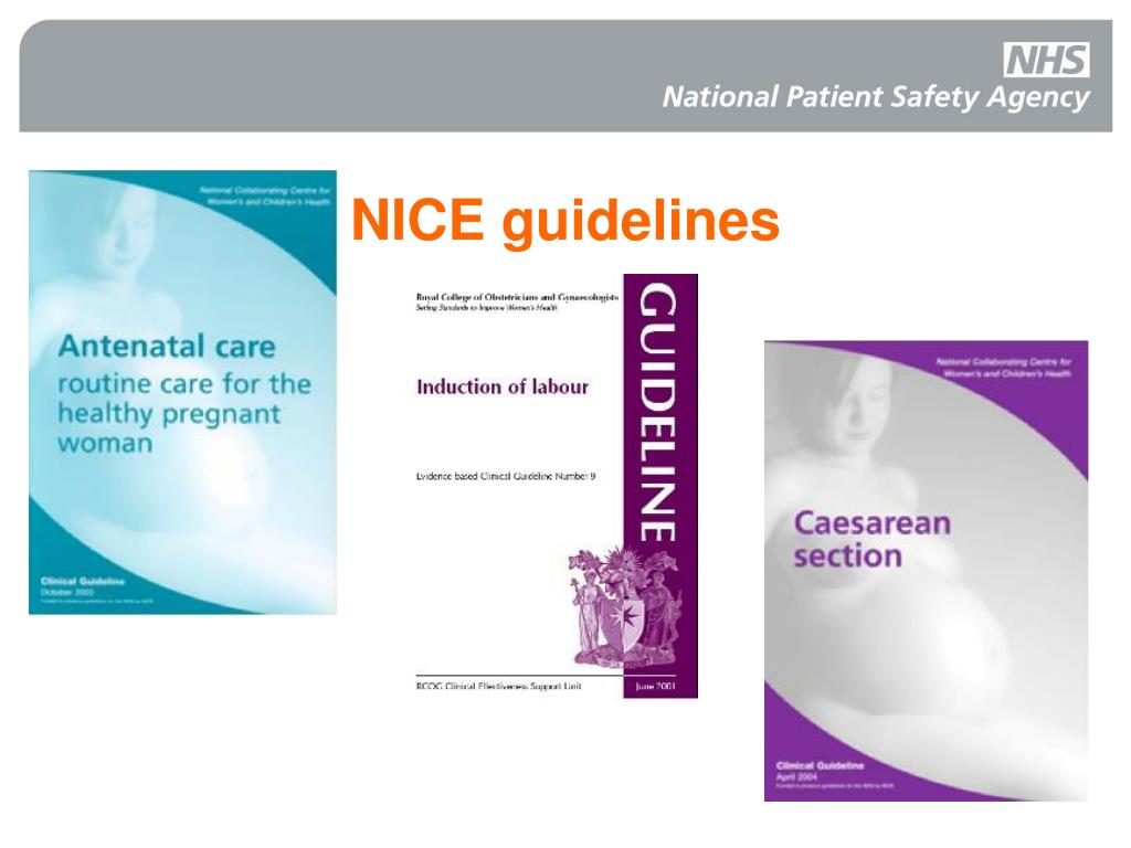 PPT - Towards safer maternity care NPSA initiatives PowerPoint ...