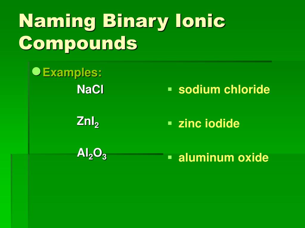 PPT IONIC COMPOUNDS PowerPoint Presentation Free Download ID 4686657