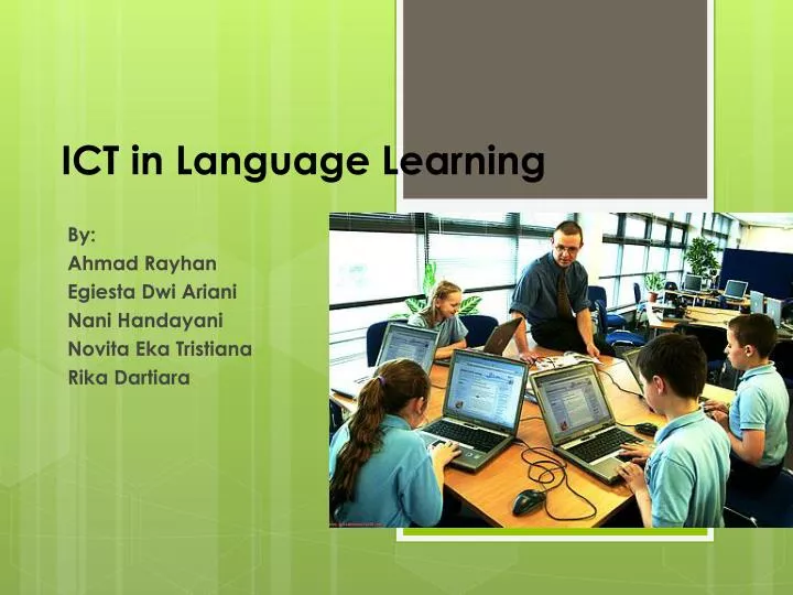 PPT - ICT in Language Learning PowerPoint Presentation, free download ...