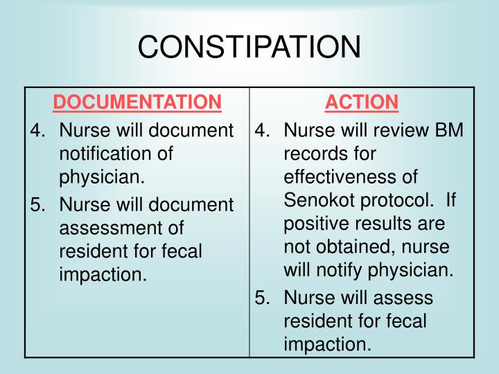 PPT - CONSTIPATION & IMPACTION PowerPoint Presentation - ID:4689727