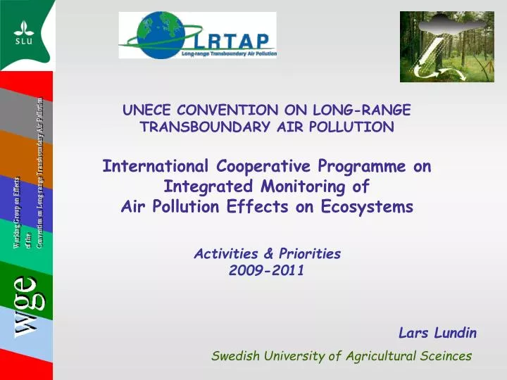PPT - UNECE CONVENTION ON LONG-RANGE TRANSBOUNDARY AIR POLLUTION ...