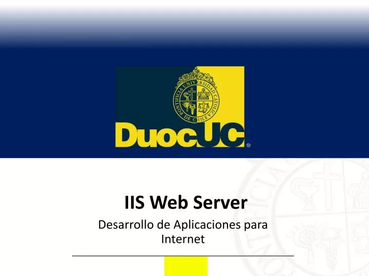 PPT - IIS Web Server PowerPoint Presentation, free download - ID:4691165