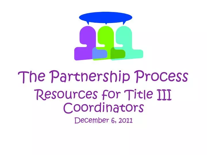 PPT - The Partnership Process PowerPoint Presentation, free download ...