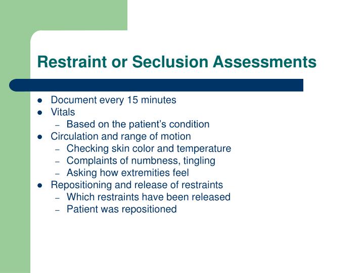 PPT - Prevention, Intervention and Postvention: Restraints and ...