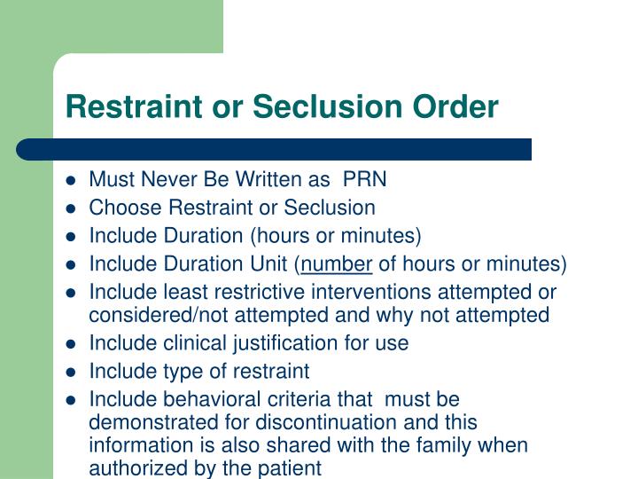 PPT - Prevention, Intervention and Postvention: Restraints and ...
