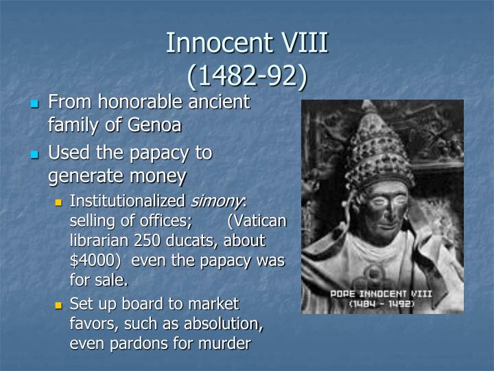 PPT - Renaissance Popes PowerPoint Presentation - ID:4695896