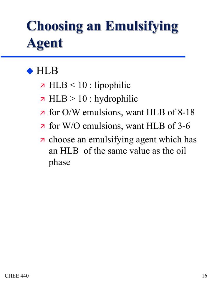 PPT - EMULSIONS PowerPoint Presentation - ID:4696792