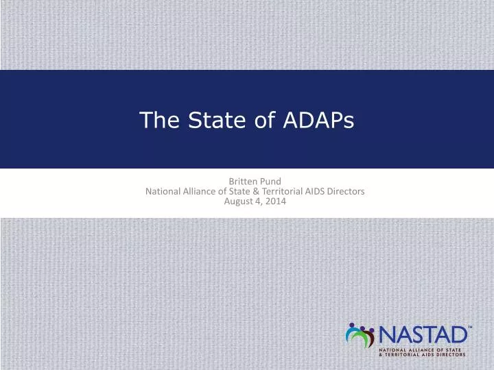 PPT - The State of ADAPs PowerPoint Presentation, free download - ID ...