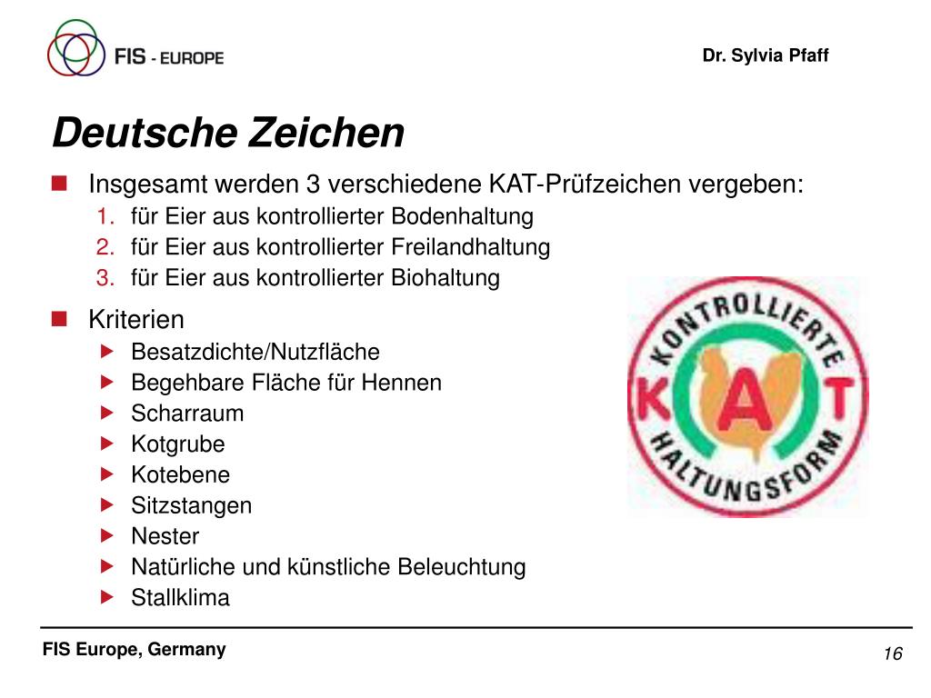 PPT - Woran Verbraucher Tierschutz an der Ladentheke erkennen ...