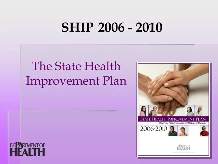 PPT - The State Health Improvement Plan PowerPoint Presentation, free ...