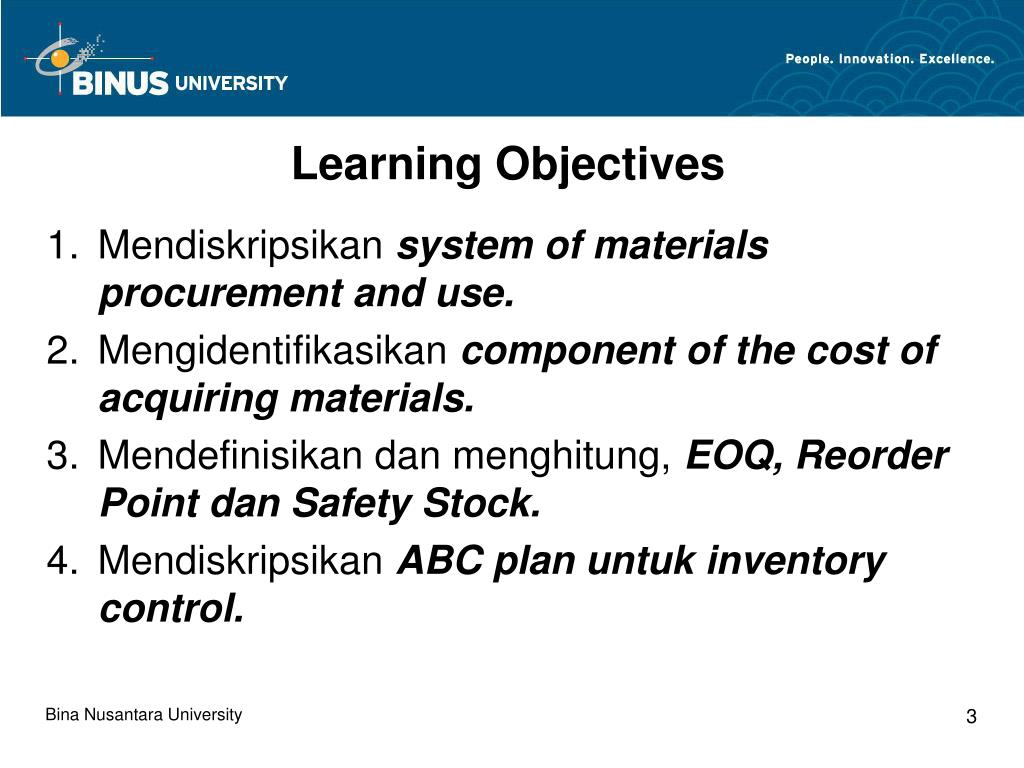 PPT - MATERIALS: CONTROLLING, COSTING, AND PLANNING Pertemuan 17 GSLC ... PPT - MATERIALS: CONTROLLING, COSTING, AND PLANNING Pertemuan 17 GSLC ...