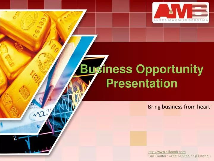 PPT - Business Opportunity Presentation PowerPoint Presentation, free ...
