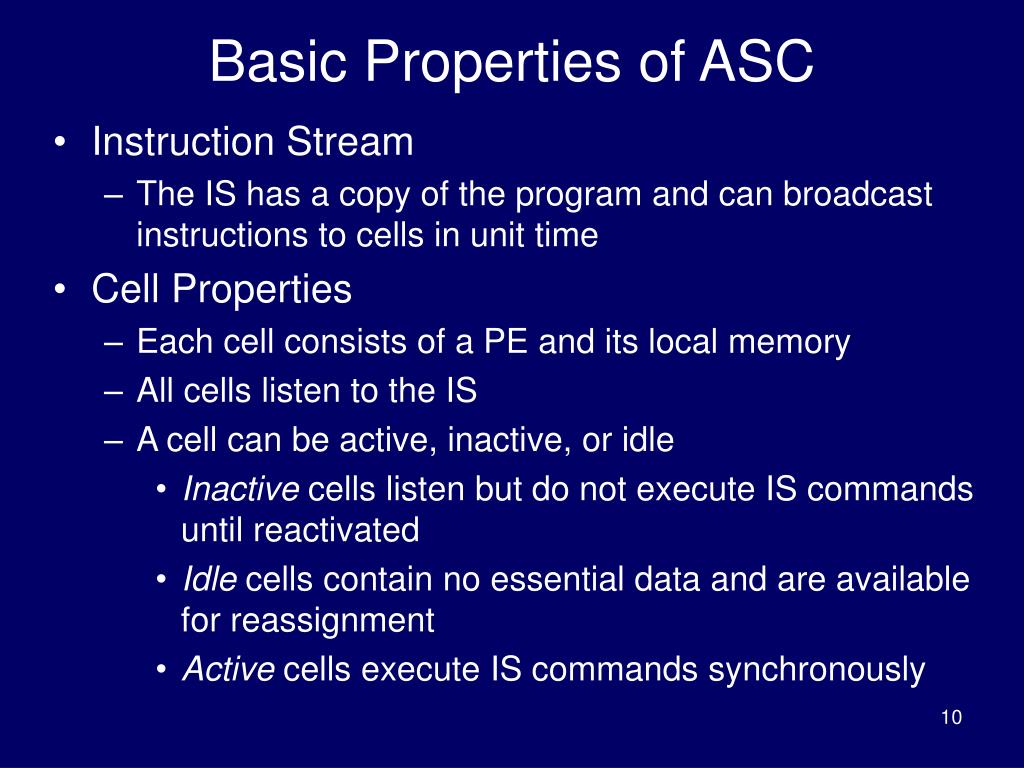 Ppt Simd Associative And Multi Associative Computing Powerpoint