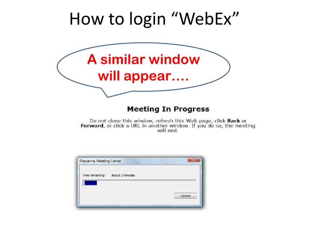 PPT - How to login “WebEx” PowerPoint Presentation, free download - ID ...