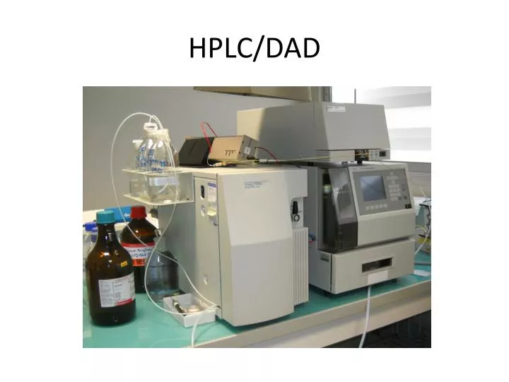 PPT - HPLC/DAD PowerPoint Presentation, free download - ID:4699864
