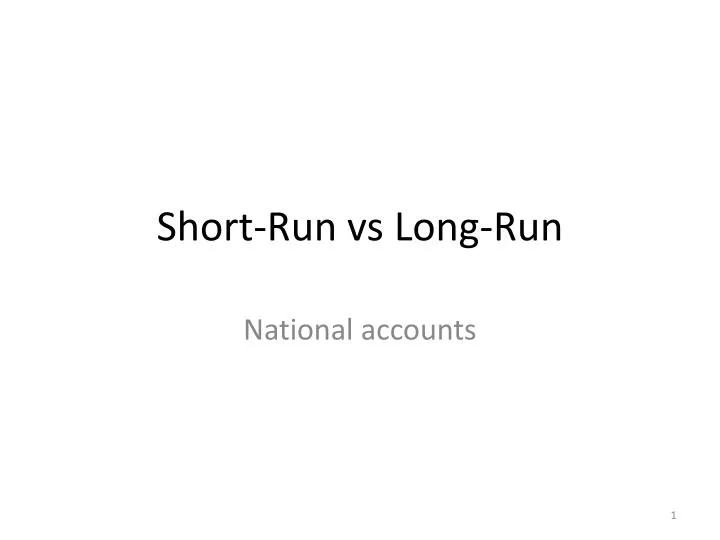 PPT - Short-Run vs Long-Run PowerPoint Presentation, free download - ID ...