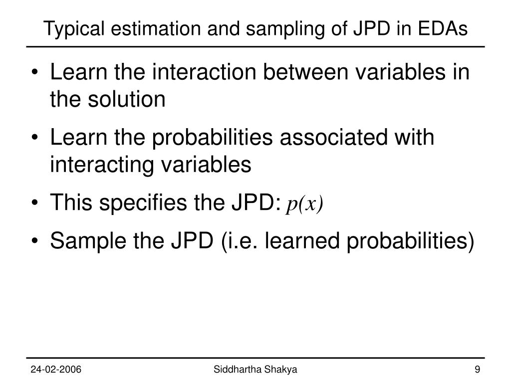 Ppt Estimation Of Distribution Algorithm Based On Markov Random Fields Powerpoint Presentation