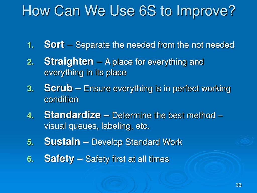 PPT - Lean 6S Training Mercy Medical Center 5046 LDLEAN6S - Version 8 ...