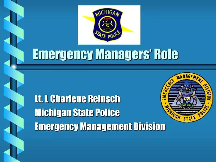 PPT - Emergency Managers’ Role PowerPoint Presentation, free download ...