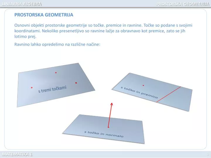PPT - LINEARNA ALGEBRA PowerPoint Presentation, free download - ID:4705356