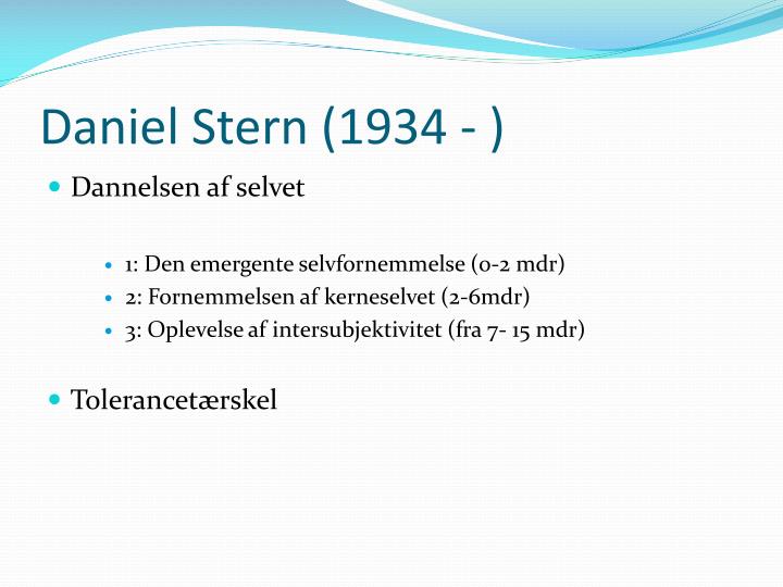 PPT - Udviklingspsykologi PowerPoint Presentation - ID:4705525