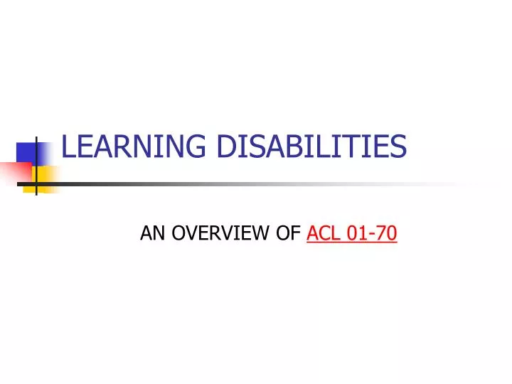 PPT - LEARNING DISABILITIES PowerPoint Presentation, free download - ID ... PPT - LEARNING DISABILITIES PowerPoint Presentation, free download - ID ...