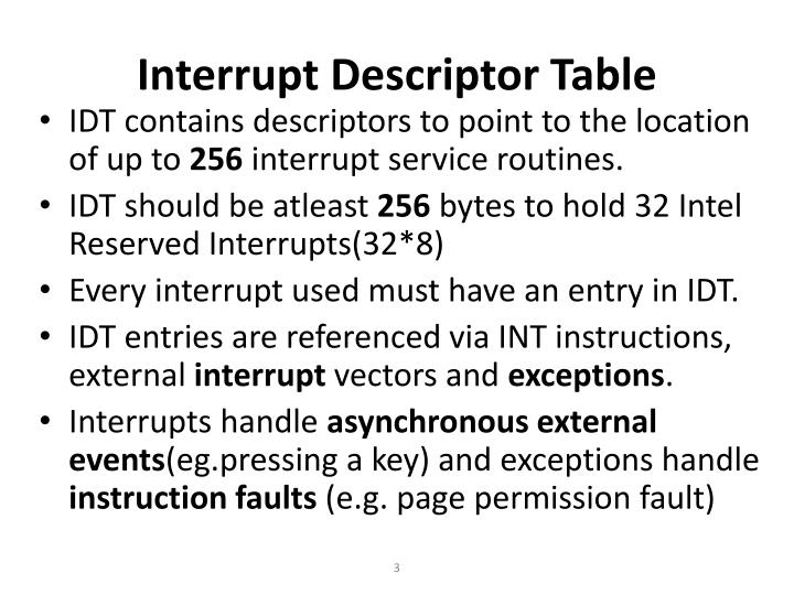 Ppt Local Descriptor Table Powerpoint Presentation Id4706301