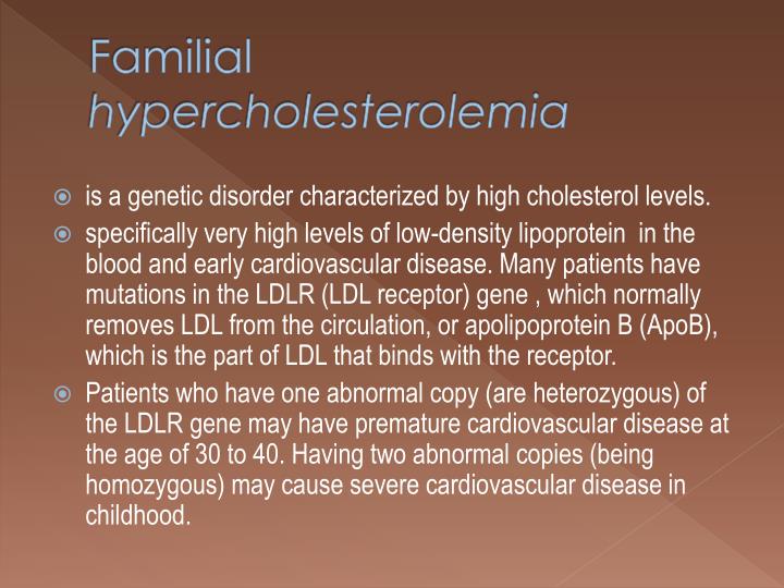 PPT - Familial Hypercholesterolemia PowerPoint Presentation - ID:4706654