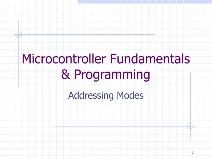 Ppt Microcontroller Fundamentals And Programming Powerpoint