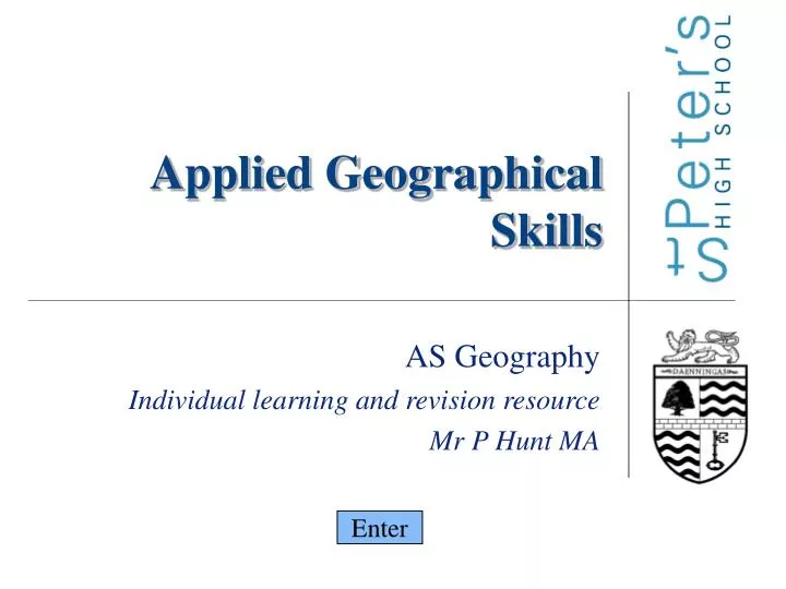 PPT - Applied Geographical Skills PowerPoint Presentation, free ...