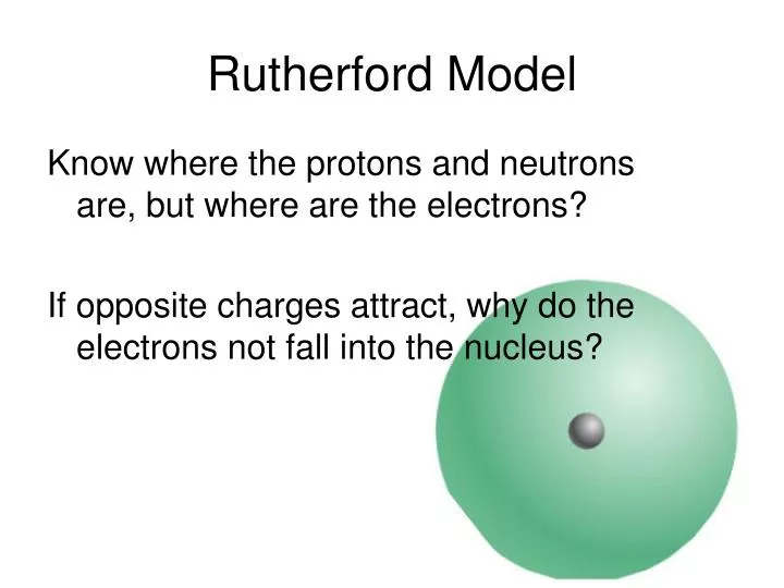PPT - Rutherford Model PowerPoint Presentation, free download - ID:4707465