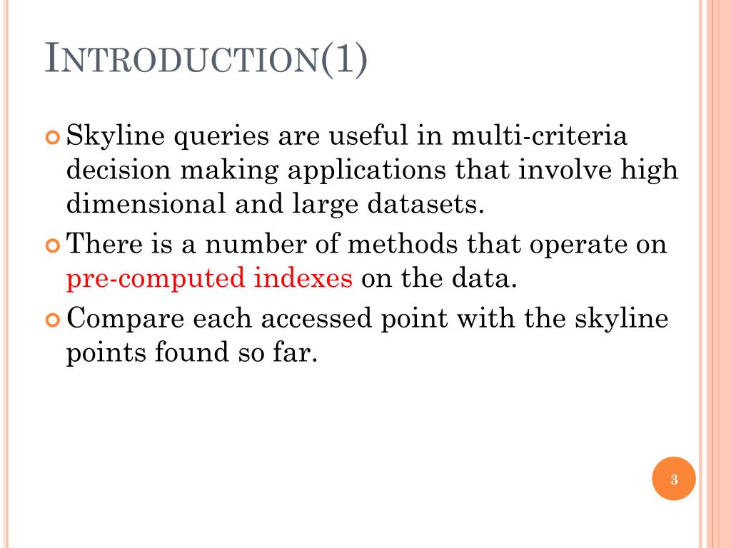 Ppt Scalable Skyline Computation Using Object Based Space Partitioning Powerpoint Presentation 4471