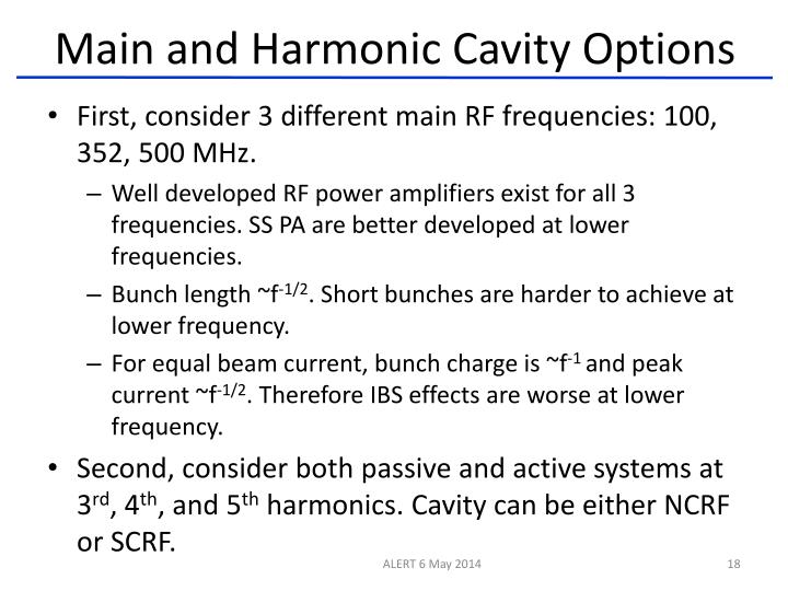 PPT - Harmonic RF System Technology for Electron Storage Rings Lawrence ...