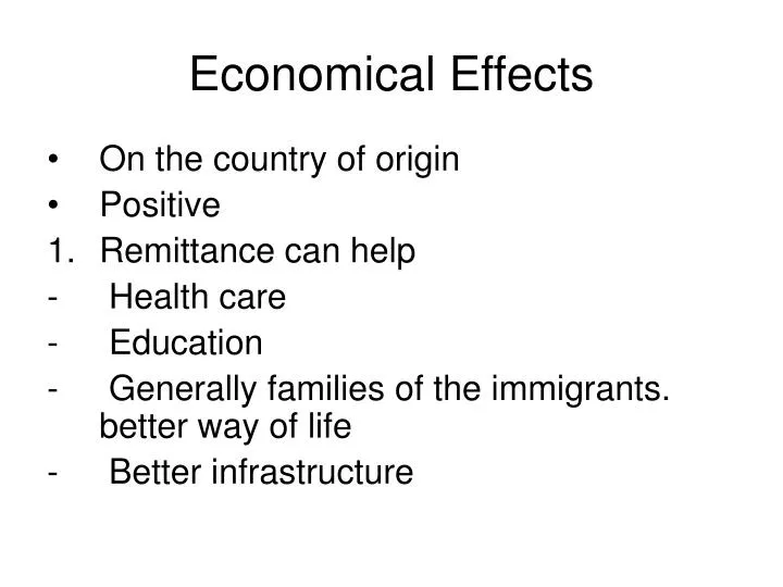PPT - Economical Effects PowerPoint Presentation, free download - ID ...