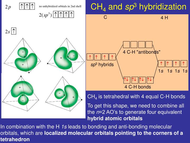 PPT - Chapter 10 Bonding and Molecular Structure: Orbital Hybridization ...