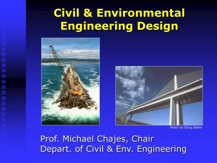 PPT - Civil & Environmental Engineering Design PowerPoint Presentation ...
