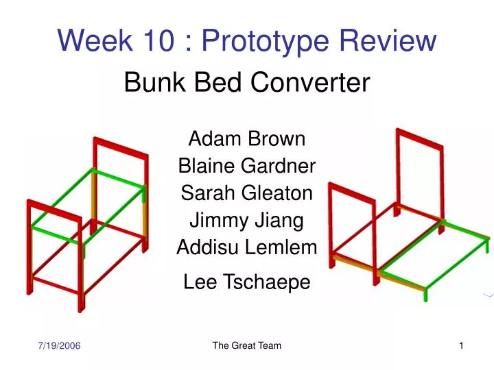 PPT - Week 10 : Prototype Review PowerPoint Presentation, free download ...