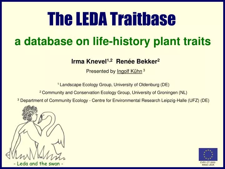 PPT - The LEDA Traitbase PowerPoint Presentation, free download - ID ...