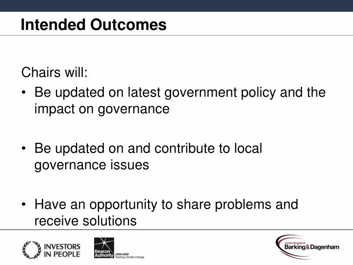 PPT - Intended Outcomes PowerPoint Presentation, free download - ID:4711578