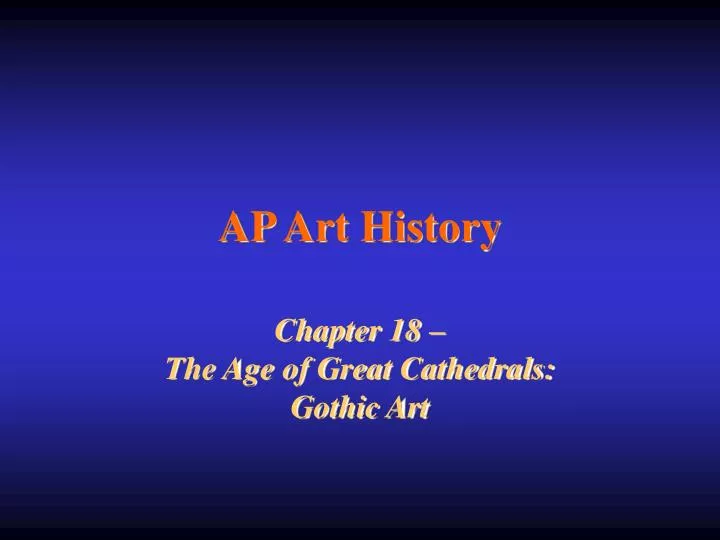 PPT - AP Art History PowerPoint Presentation, free download - ID:4712346
