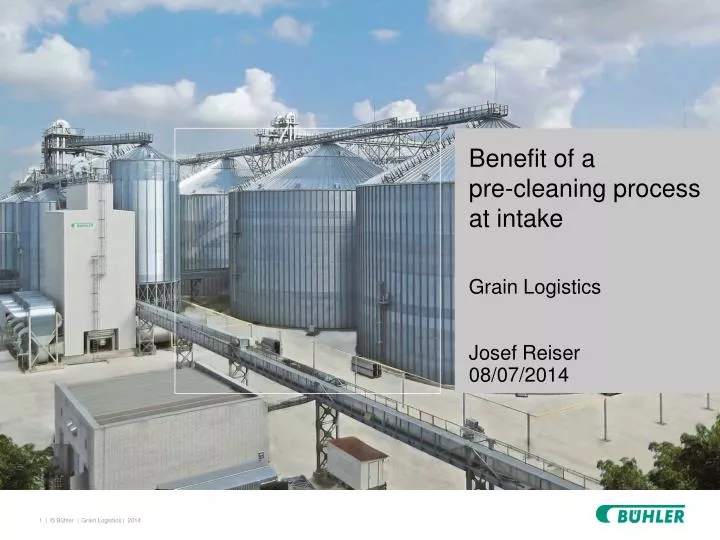 PPT - Benefit of a pre-cleaning process at intake PowerPoint ...