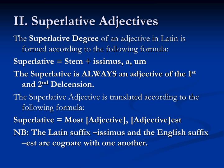 PPT - Adjectives: Positive, Comparative, Superlative PowerPoint ...