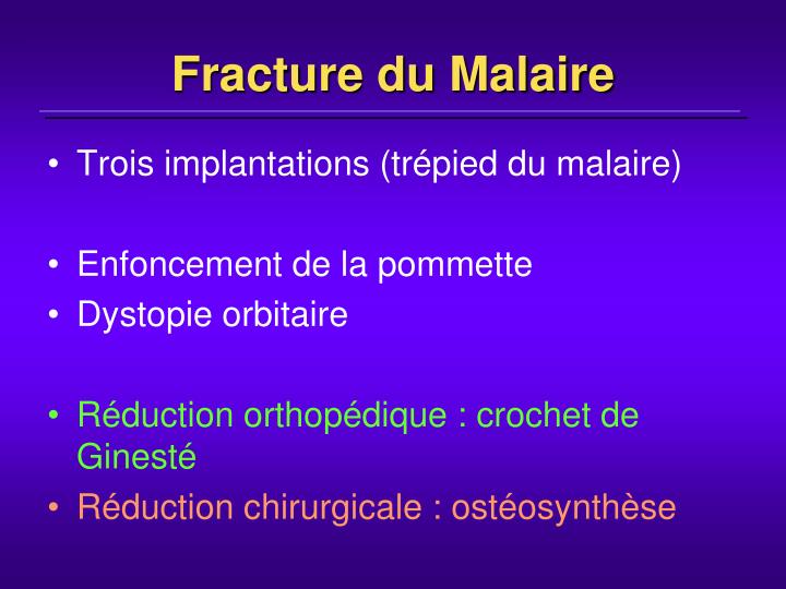 PPT - Traumatismes Maxillo Faciaux PowerPoint Presentation - ID:4714640